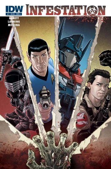 IDW Publishing Comics- Infestation 1 | Ghostbusters Wiki | Fandom