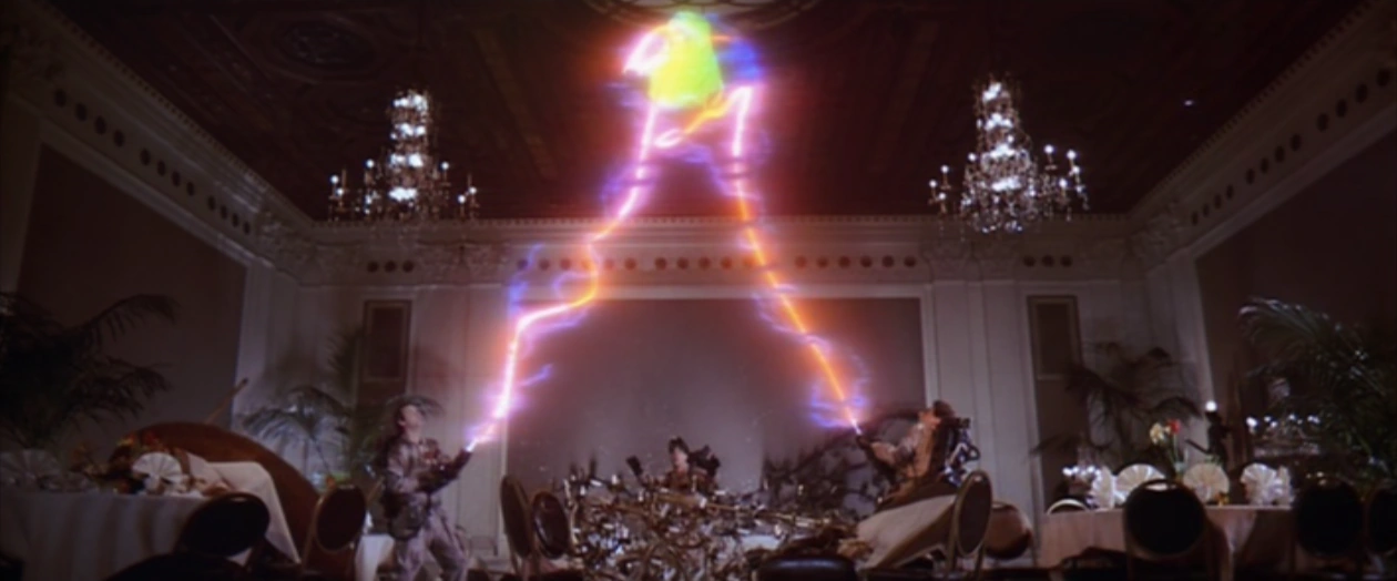 Ghostbusters Slimer Scene