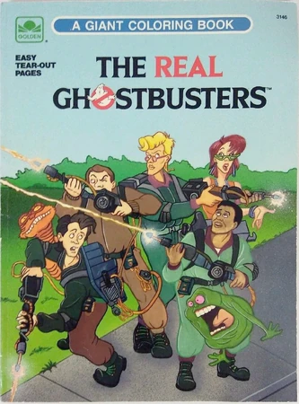the real ghostbusters coloring pages