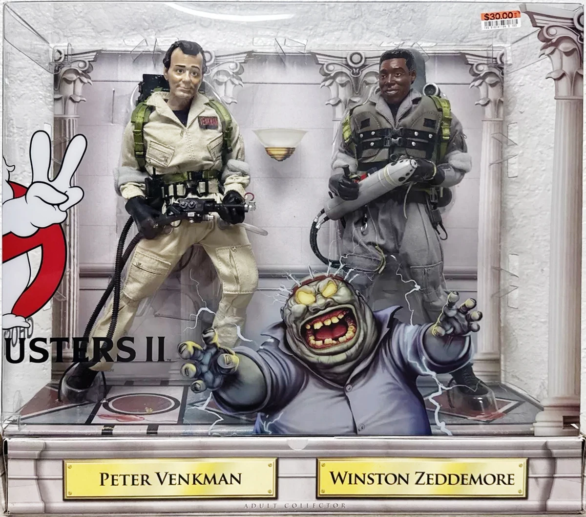 Matty Collector: 12" Ghostbusters 2 Movie Masters 2-Pack with Winston ...