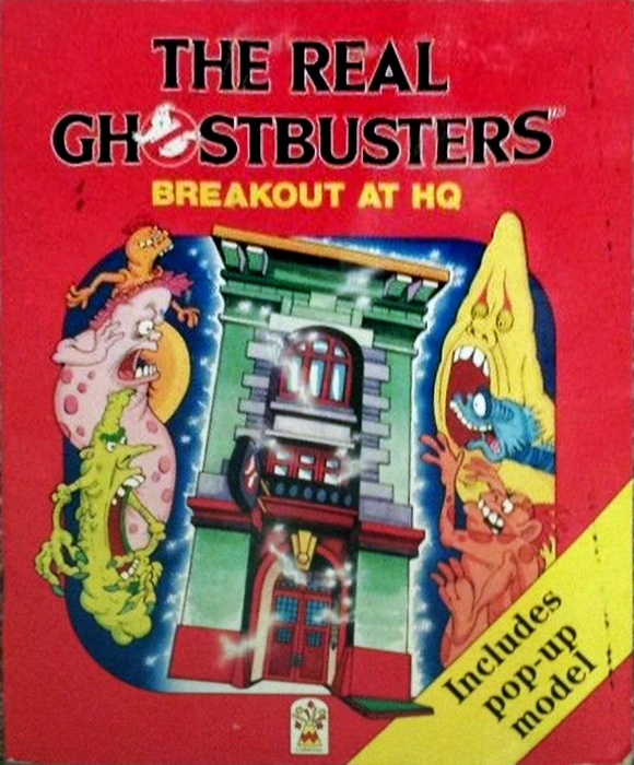 The Real Ghostbusters Book Including Pop-Up Model Series | Ghostbusters ...