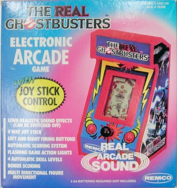 The Real Ghostbusters: Electronic Arcade Game | Ghostbusters Wiki | Fandom