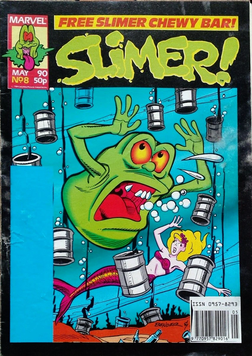 Marvel Comics Ltd- Slimer! 08 | Ghostbusters Wiki | Fandom