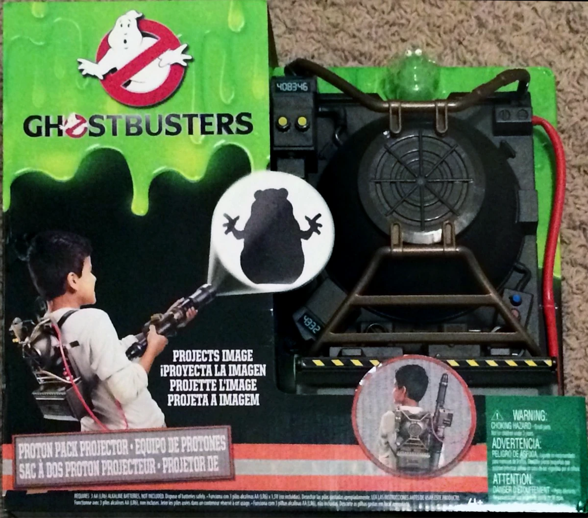Mattel: Proton Pack Projector | Ghostbusters Wiki | Fandom