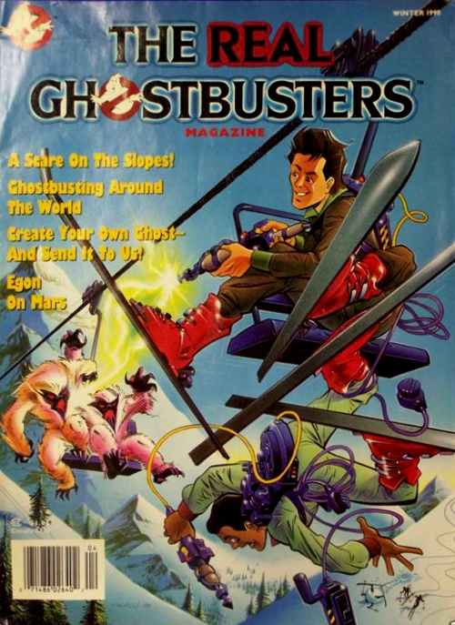 The Real Ghostbusters Magazine Winter 1990 | Ghostbusters Wiki | Fandom
