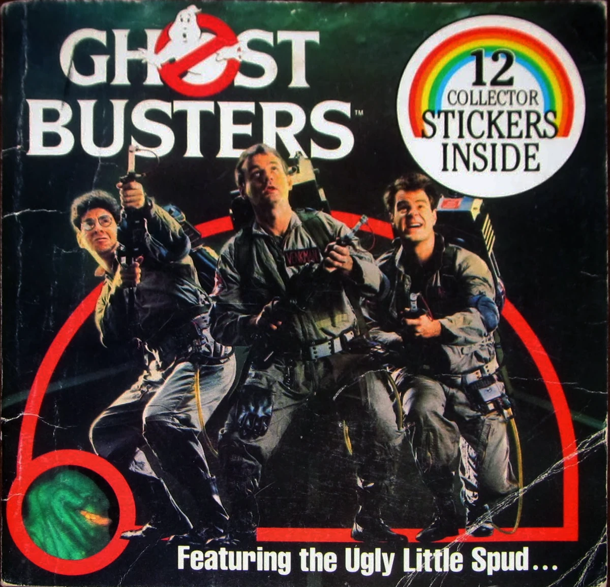 Ghostbusters... Featuring the Ugly Little Spud (sticker book ...