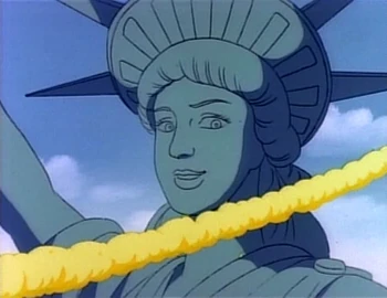 Statue of Liberty/Animated | Ghostbusters Wiki | Fandom