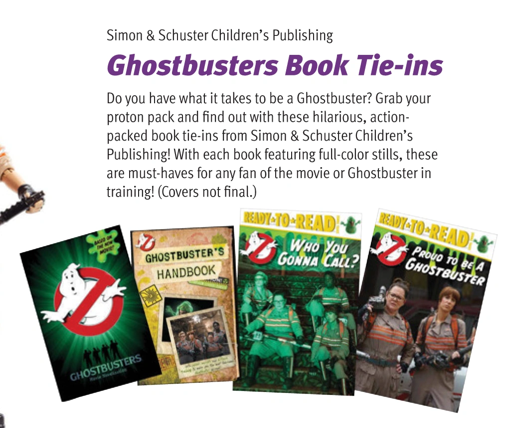 Ghostbusters related print by Simon & Schuster | Ghostbusters Wiki | Fandom