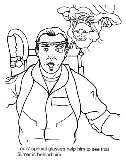ghostbusters 2 logo coloring page