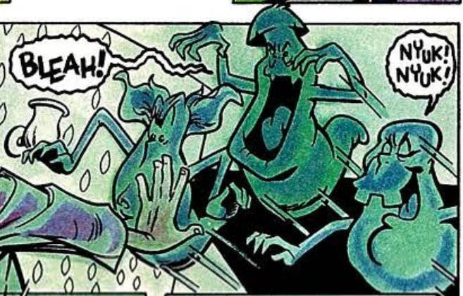 Ghosts Haunting George's residents | Ghostbusters Wiki | Fandom