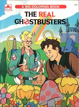 the real ghostbusters coloring pages