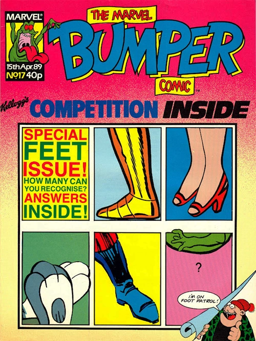 Marvel Comics Ltd- The Marvel Bumper Comic 17 | Ghostbusters Wiki | Fandom