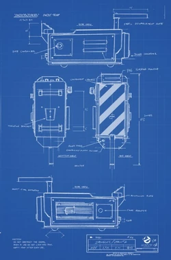 Ghostbusters Trap Drawings
