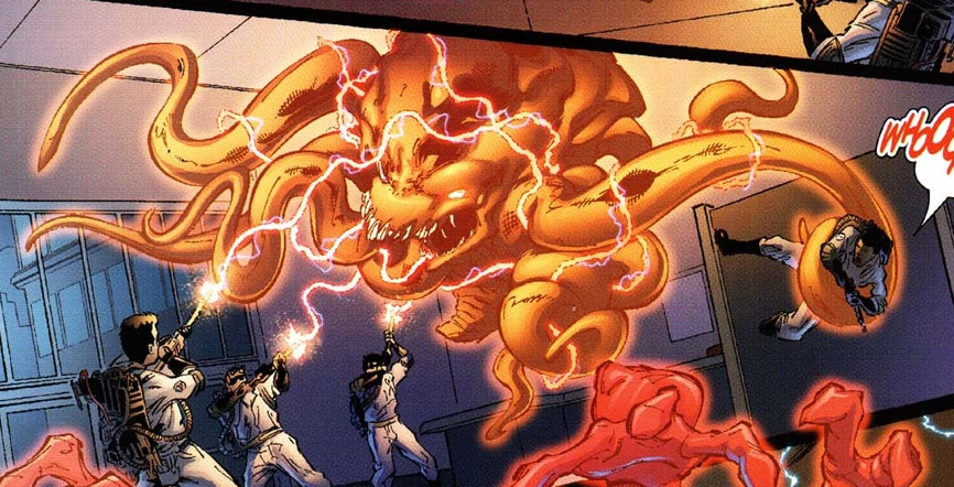Orange Octopus Ghost | Ghostbusters Wiki | Fandom