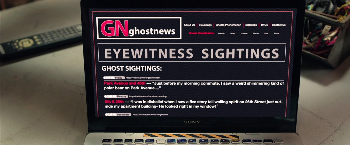 Ghost News website | Ghostbusters Wiki | Fandom