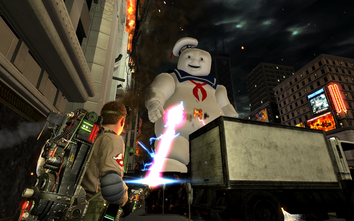Panic in Times Square Level (realistic version) | Ghostbusters Wiki ...