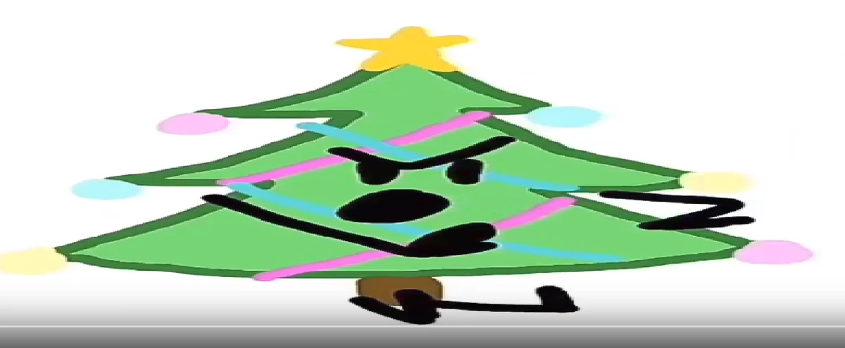 Christmas Tree | Ghostly blue`s bfb Wiki | Fandom