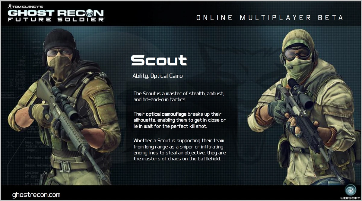 Scout | Ghost Recon Wiki | Fandom