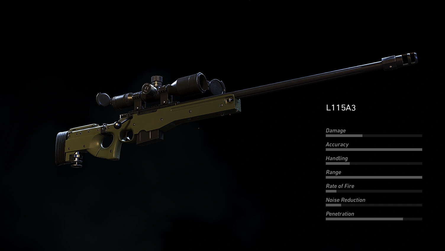ArtStation L115A3 Sniper Rifle, 40% OFF