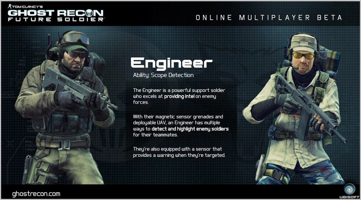 Engineer | Ghost Recon Wiki | Fandom