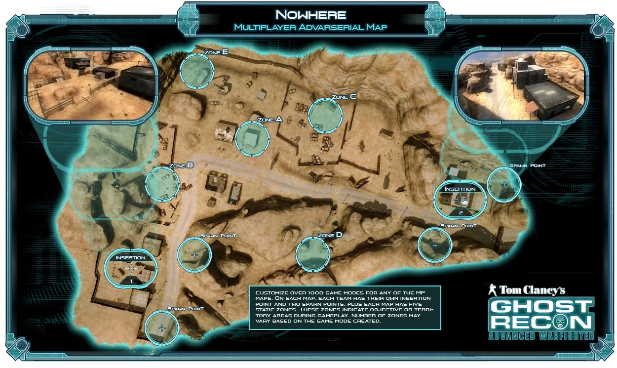 Ghost Recon Advanced Warfighter Maps Ubisoft Releases Co Op Collection