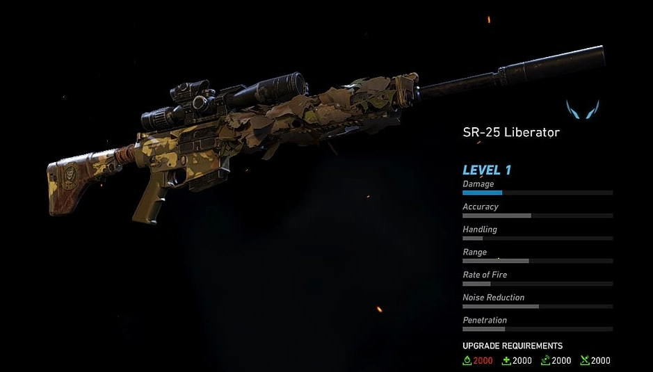 SR-25 Liberator | Ghost Recon Wiki | Fandom