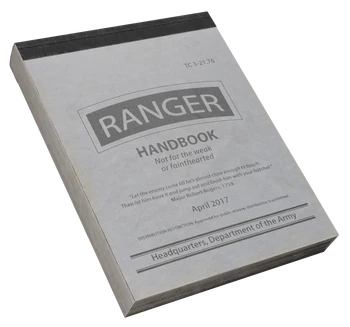 Ranger Handbook | Ghosts of Tabor Wiki | Fandom