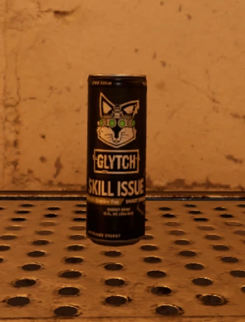 Glytch Skill Issue Drink | Ghosts of Tabor Wiki | Fandom