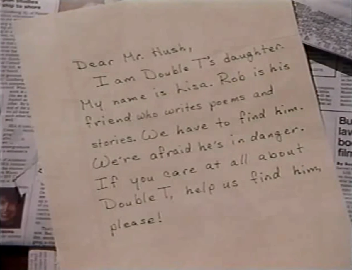 Second Letter to Hush | Ghostwriter Wiki | Fandom