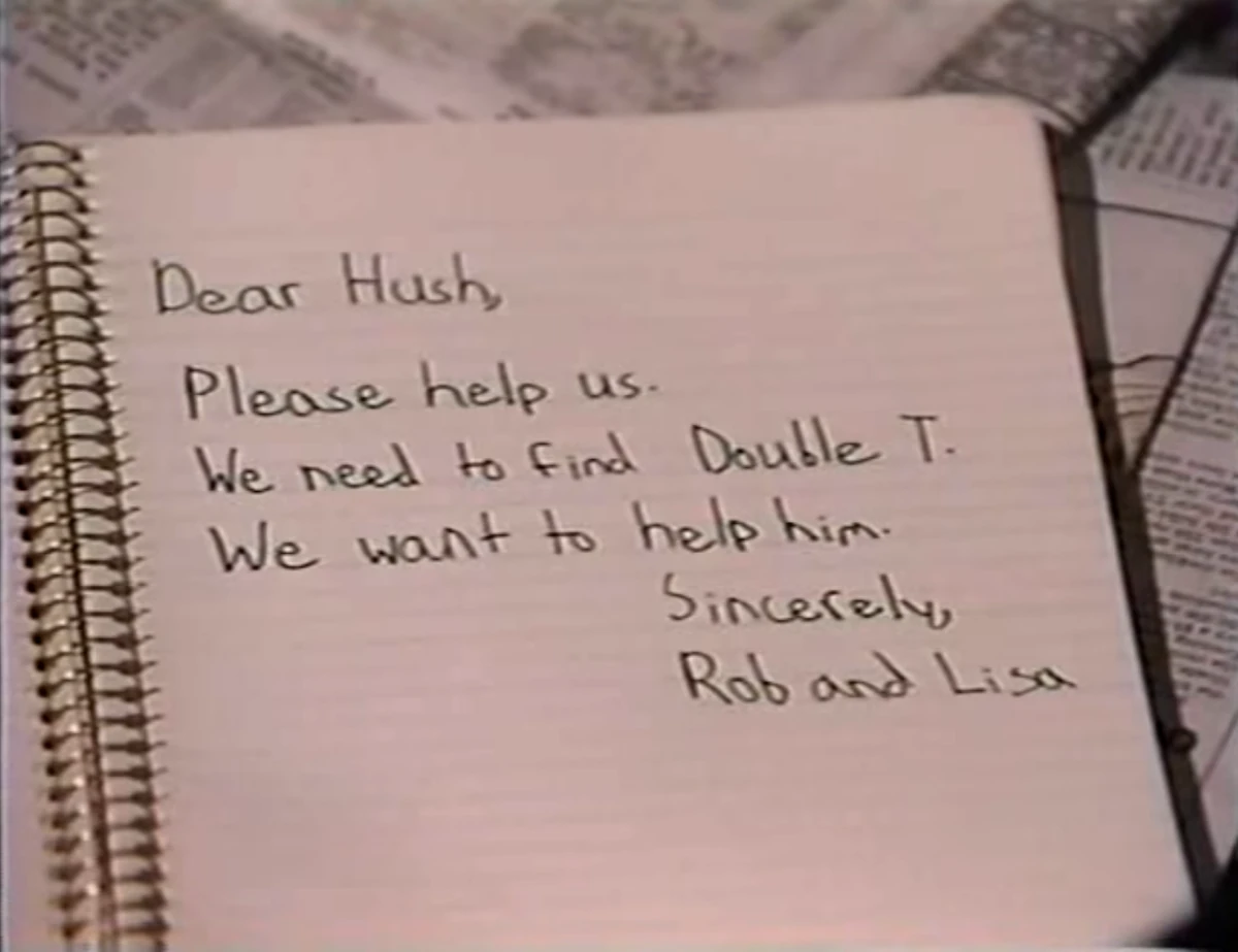 First Letter to Hush | Ghostwriter Wiki | Fandom