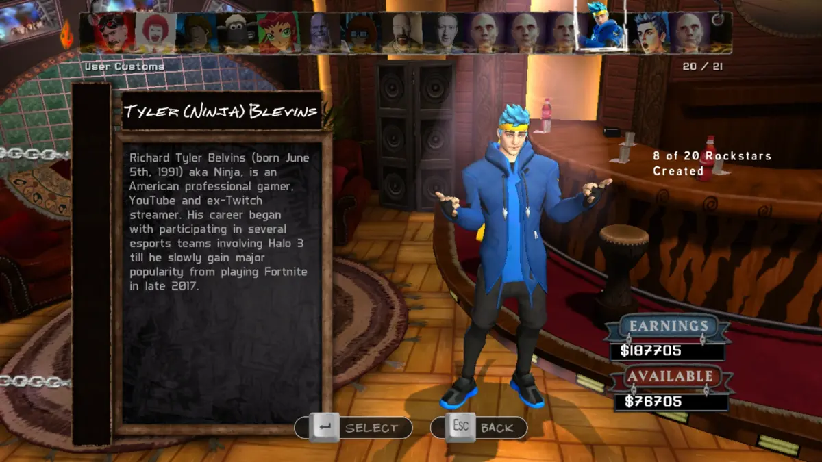 Ninja | Guitar Hero World Tour: Definitive Edition Wiki | Fandom