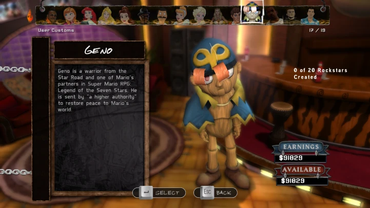 Geno | Guitar Hero World Tour: Definitive Edition Wiki | Fandom