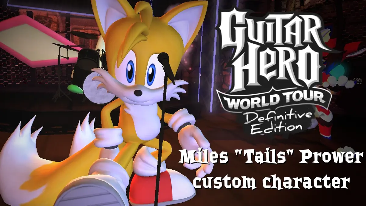 Miles "Tails" Prower | Guitar Hero World Tour: Definitive Edition Wiki ...