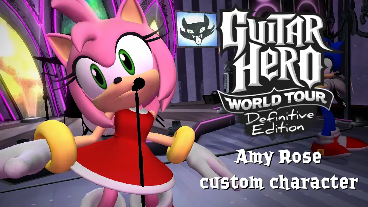 Amy Rose | Guitar Hero World Tour: Definitive Edition Wiki | Fandom