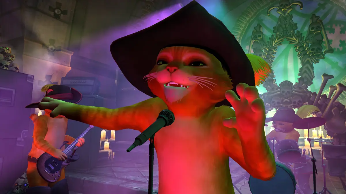Puss in Boots | Guitar Hero World Tour: Definitive Edition Wiki | Fandom