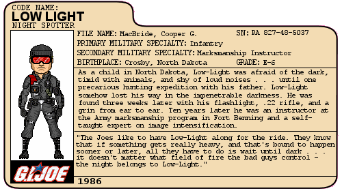 Low-Light | G.I.-Joe-Microheroes Wiki | Fandom