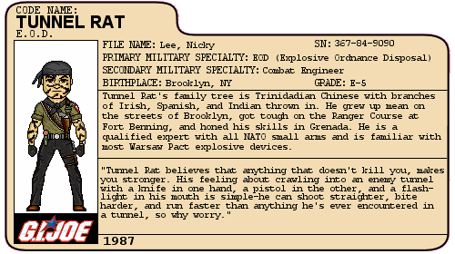 Tunnel Rat | G.I.-Joe-Microheroes Wiki | Fandom