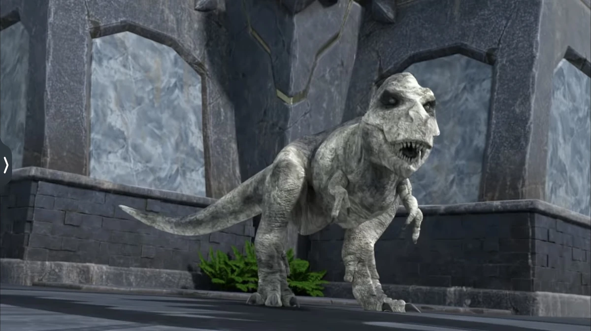 The Giant Stone T-Rex (Tobot Galaxy Detectives) | Gigan389 Wiki | Fandom