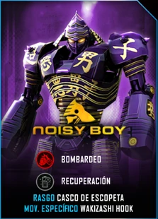 Noisy Boy | Wiki Gigantes de Acero | Fandom