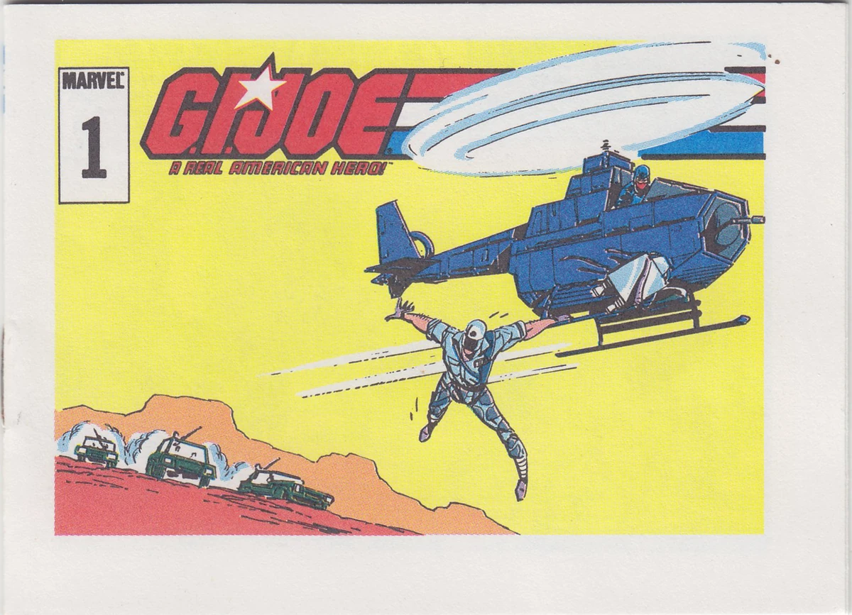 G.I. Joe - Starduster 01 - Cereal Mini Comic | Joepedia | Fandom