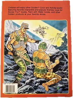 gi joe adult coloring book