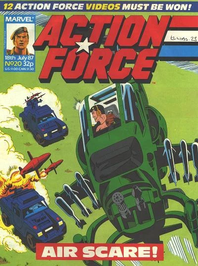 Action Force (weekly) 20 | Joepedia | Fandom