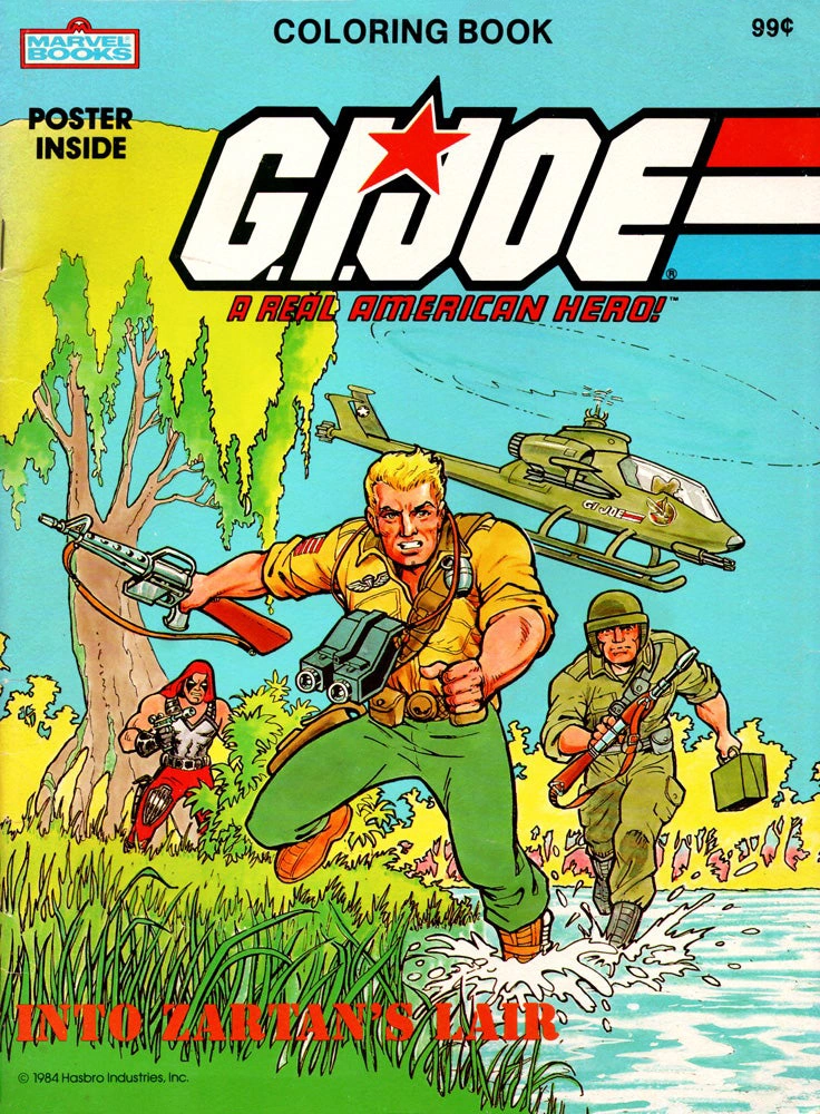 gi joe adult coloring book
