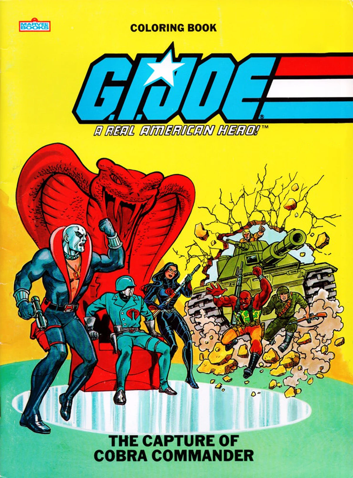 G.I. Joe - The Capture of Cobra Commander - Coloring Book | Joepedia ...