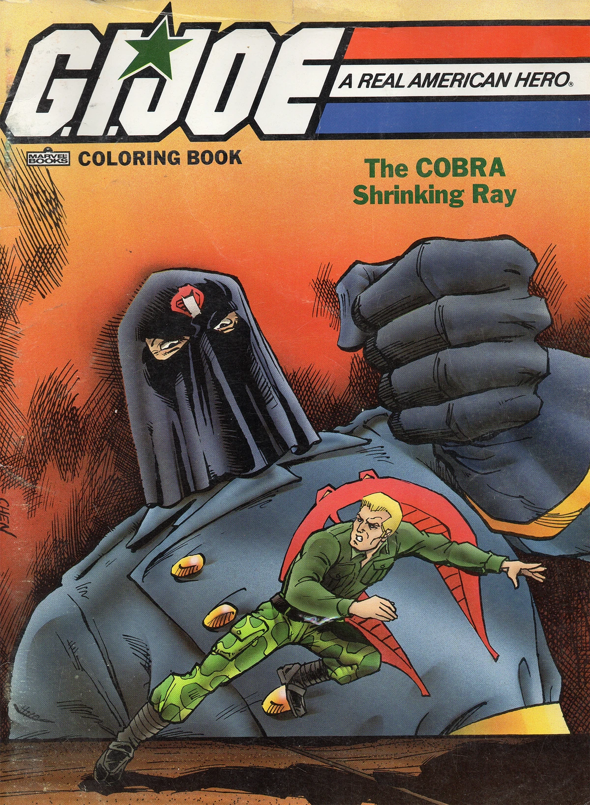 gi joe coloring book