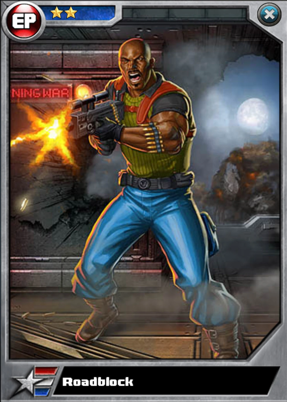 Roadblock (Tactics) EP2 | G.I. Joe: Battleground Wiki | Fandom