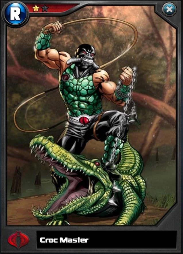 Croc Master R1 | G.I. Joe: Battleground Wiki | Fandom