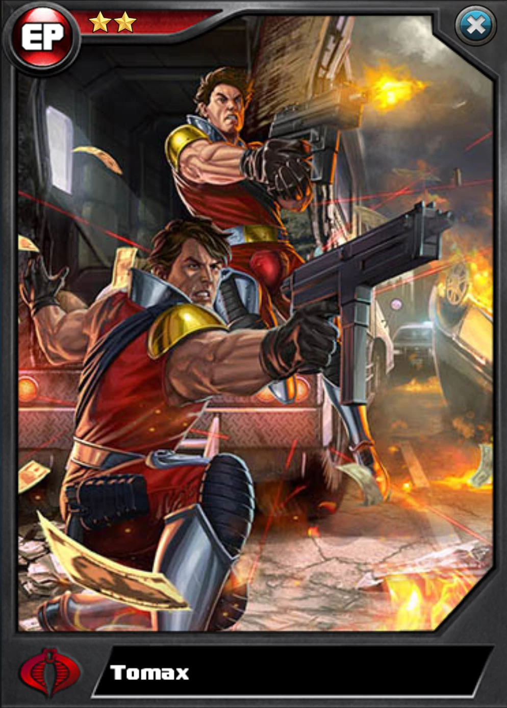 Tomax (Tactics) EP2 | G.I. Joe: Battleground Wiki | Fandom