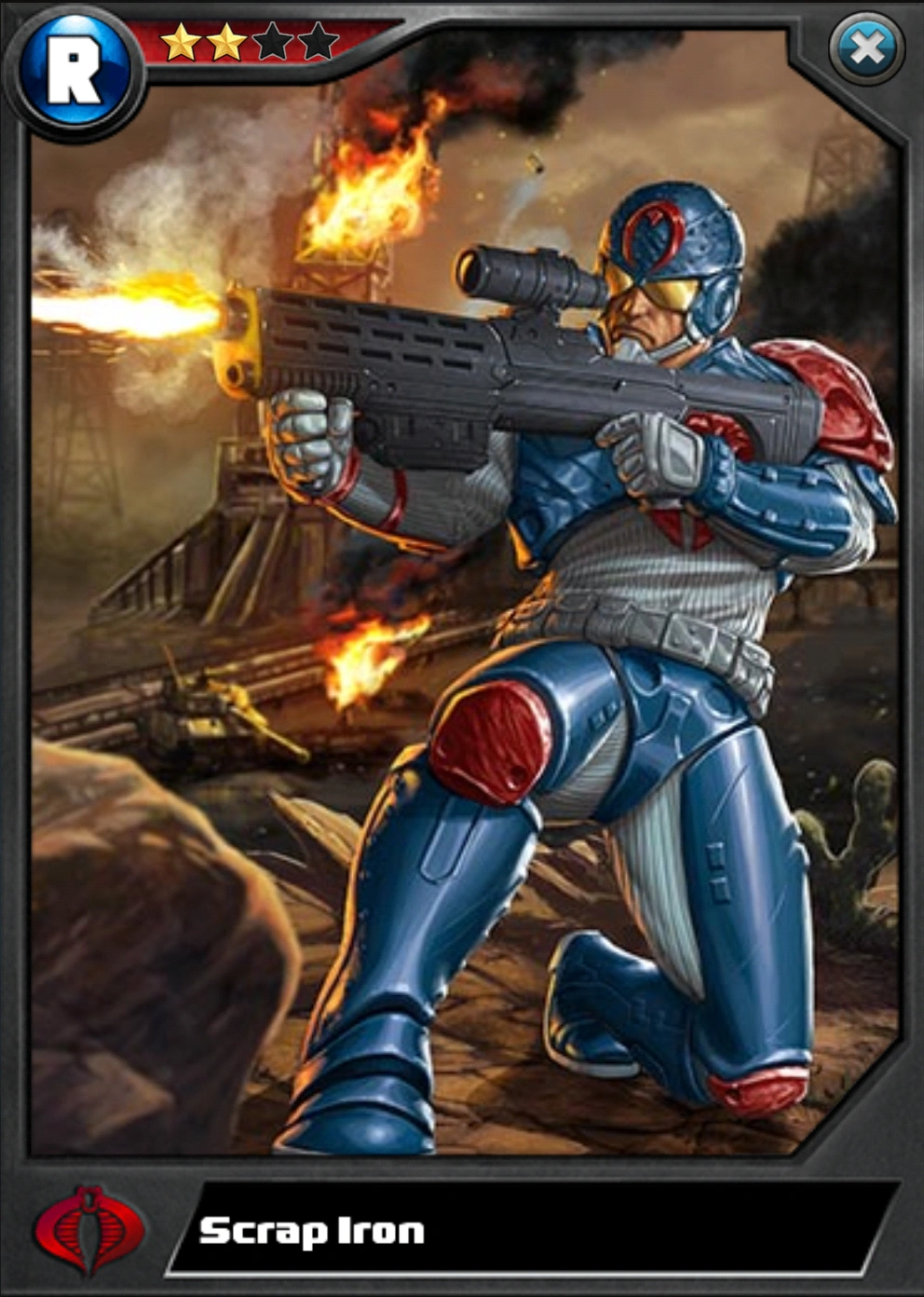 Scrap Iron R2 | G.I. Joe: Battleground Wiki | Fandom