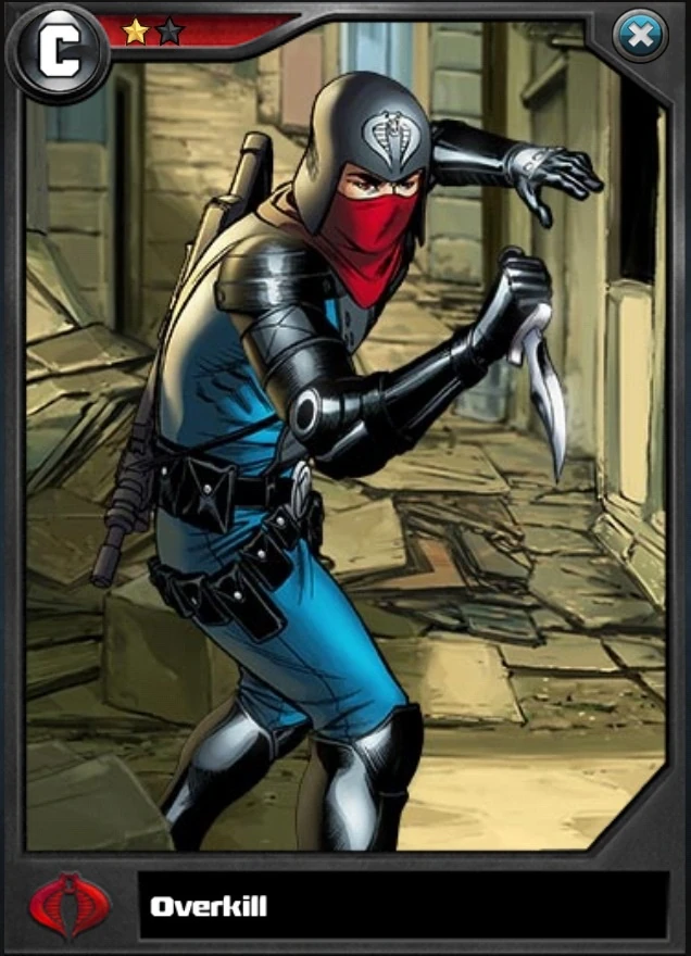 Overkill C1 | G.I. Joe: Battleground Wiki | Fandom